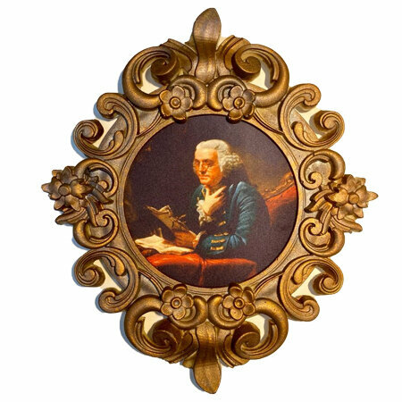 Картина на шелке в раме