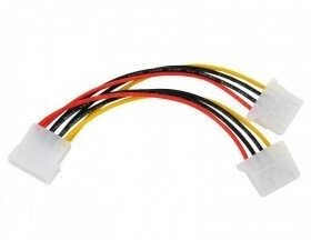 Разветвитель питания Molex-2xMolex Gembird (CC-PSU-1)