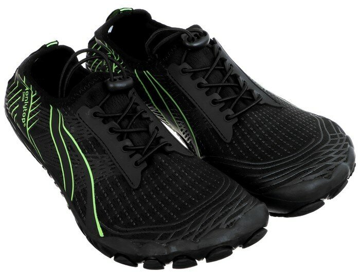 Аквашузы взрослые ONLYTOP Swim, р. 44, цвет чёрный