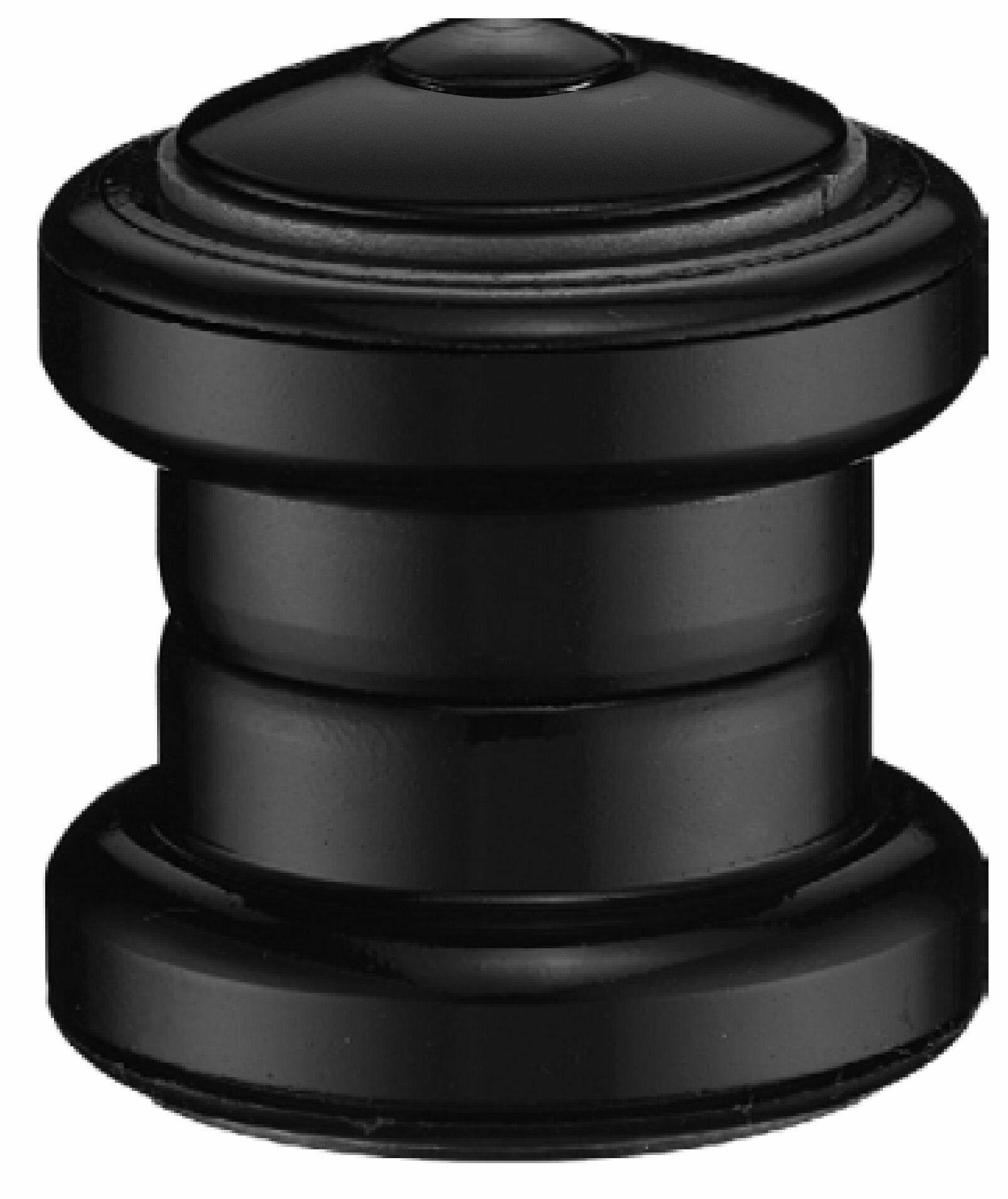 Рулевой набор велосипедный для колонки CH-852 стальной внешний, картриджный MTB 1 1/8" 30х34мм, высота 28мм 127г. черный CLARK'S