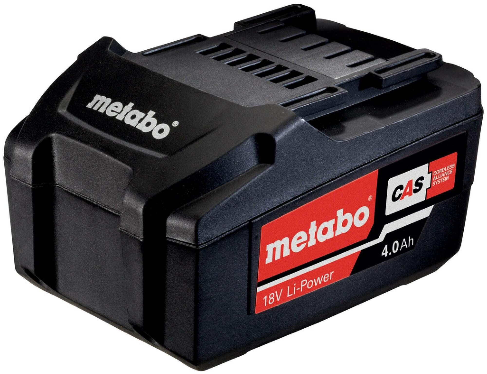 Аккумулятор METABO Li-Power LiHD, 18В, 4,0Ач, слайдер