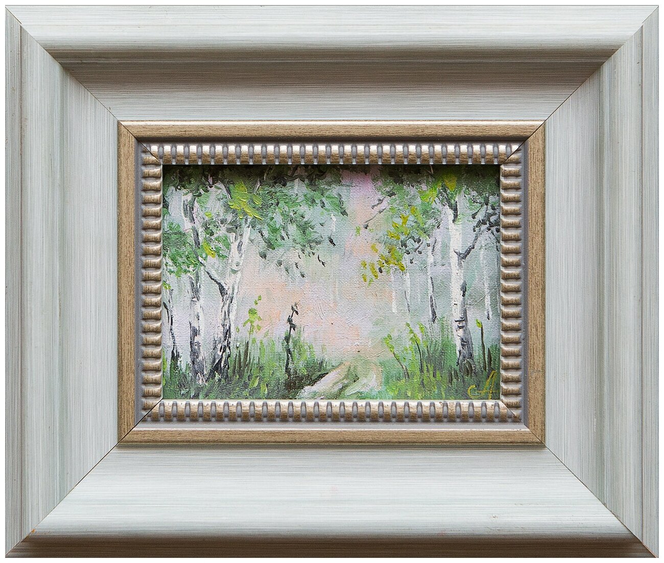 Картина маслом "Пейзаж" Селенских