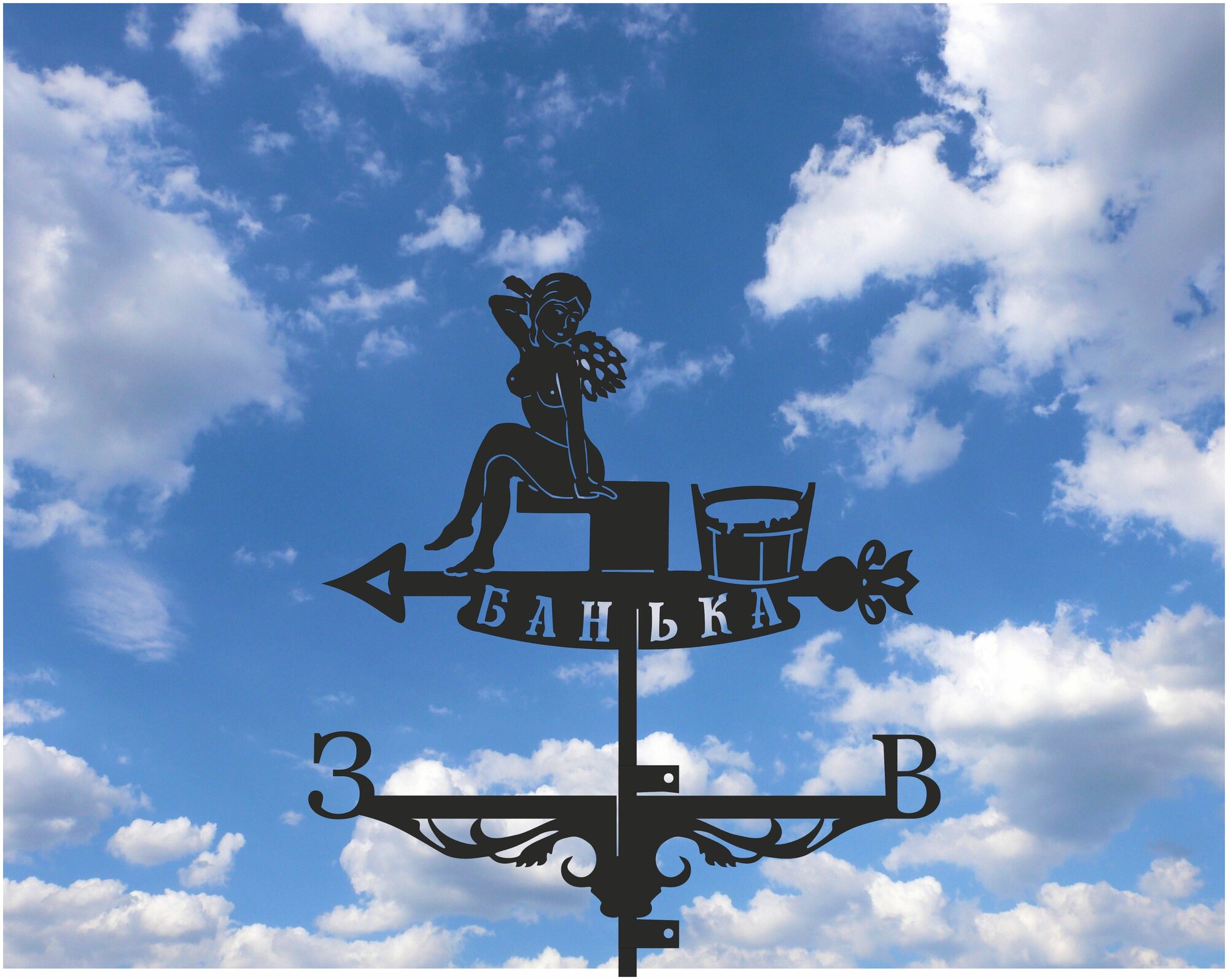 Флюгер "Банька 2"