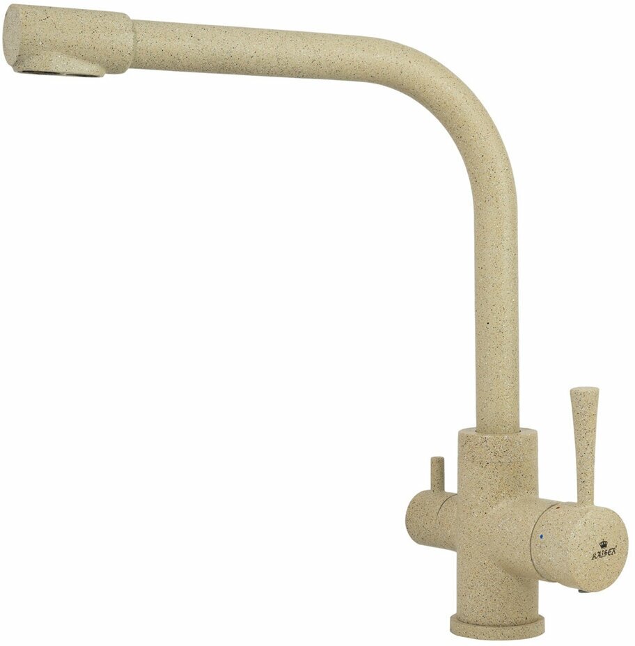 Смеситель Kaiser (Кайзер) Merkur для кухни с фильтром Sand (26044-16)