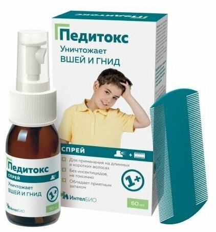 Педитокс ср-во педикуляционное 60мл