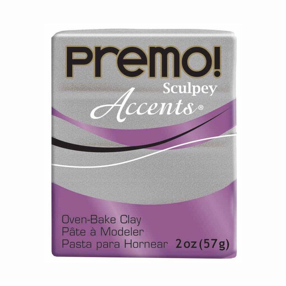 "Sculpey" Premo полимерная глина PE02 57 г СК/Распродажа 5132 белый глиттер