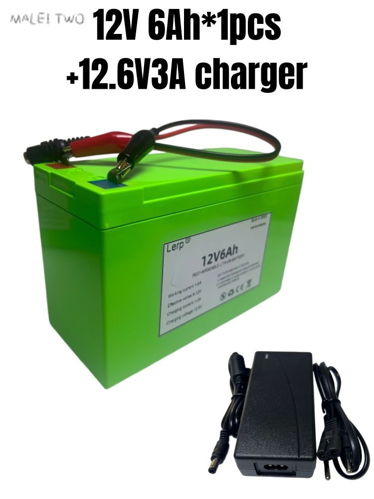 Литиевый перезаряжаемый аккумулятор 12В Li-ion 20Ач 15Ач 12Ач 10Ач 8Ач 6Ач 18650, для опрыскивателей, детских электромаш