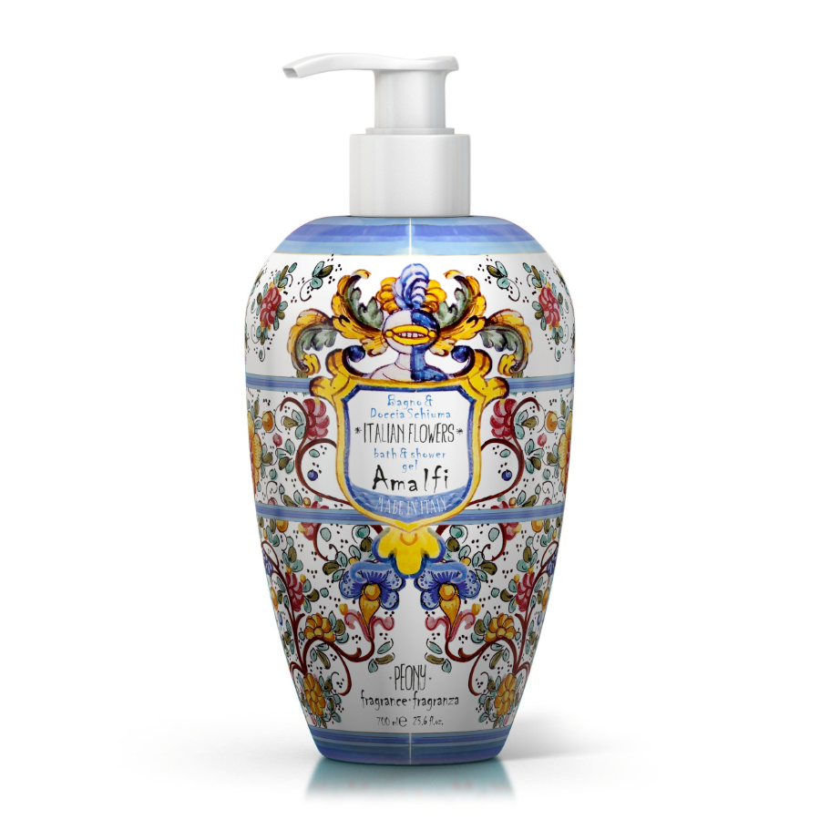 Гель для душа Amalfi Peony Rudy Profumi Пион Амальфи 700 мл.