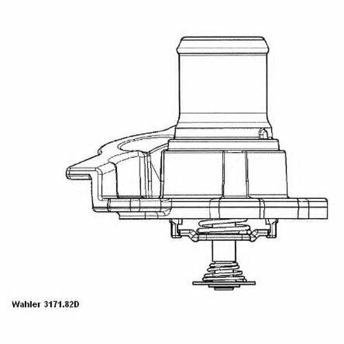 Термостат охлаждающей жидкости Wahler 317182D
