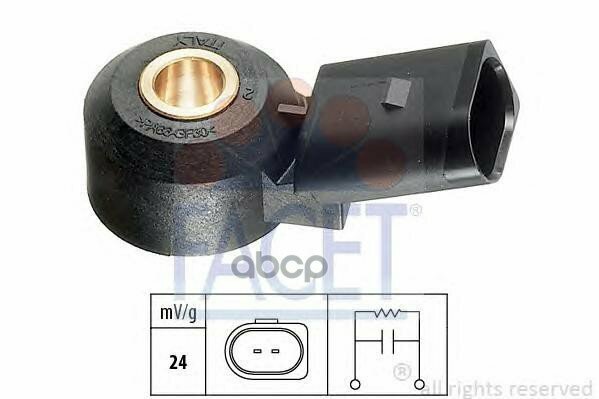 Датчик детонации AUDI A1 1.0 TFSI Facet арт. 93144