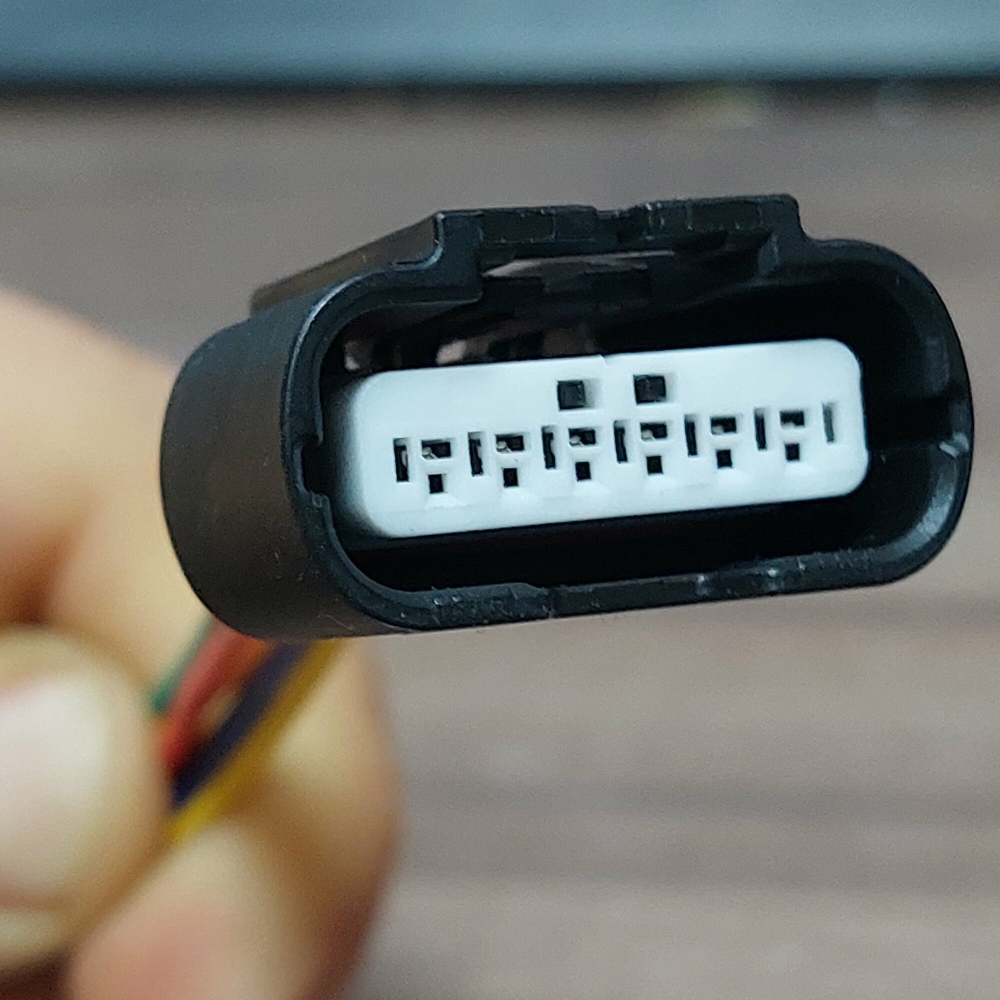 Разъем (штекер) 6 контактов педали газа / ДМРВ Nissan и Honda