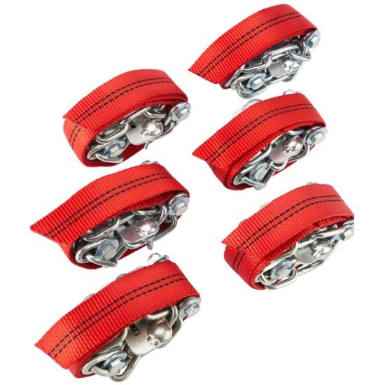 Цепи противоскольжения Rexant для внедорожников, колеса 235-285 мм, усиленные, 6 шт.