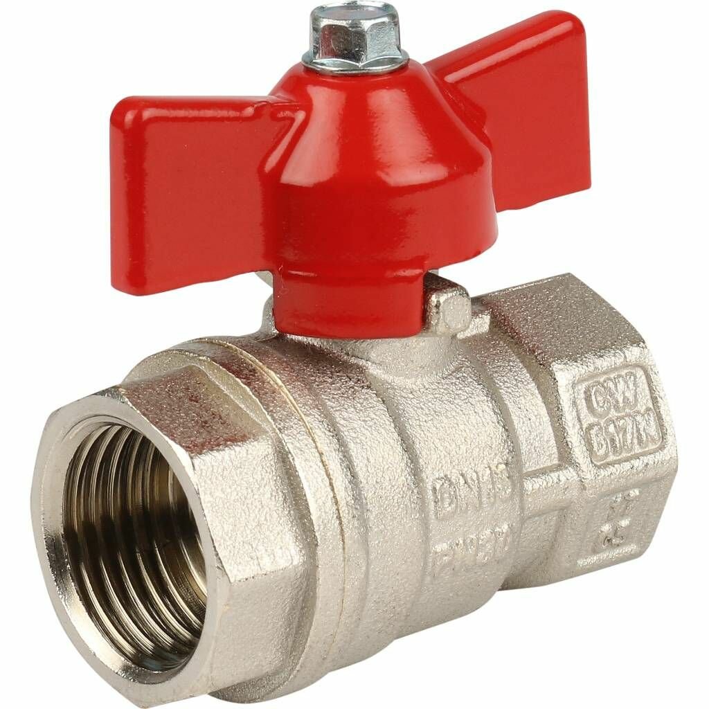 Кран шаровой Itap IDEAL 92 1/2" муфтовый полнопроходной (бабочка)