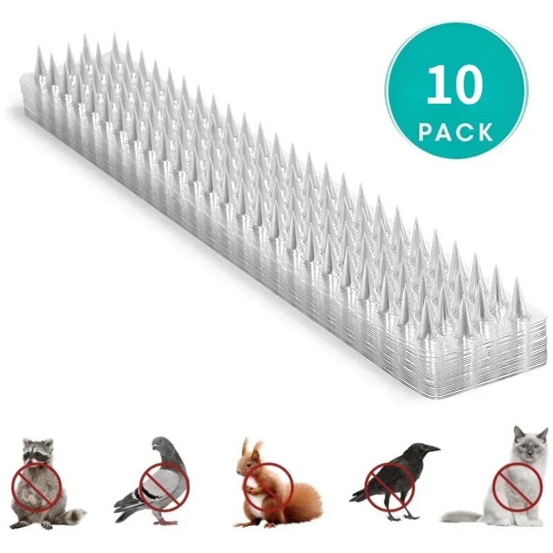 Прозрачные пластиковые шипы от животных 24 шт 10 PCS