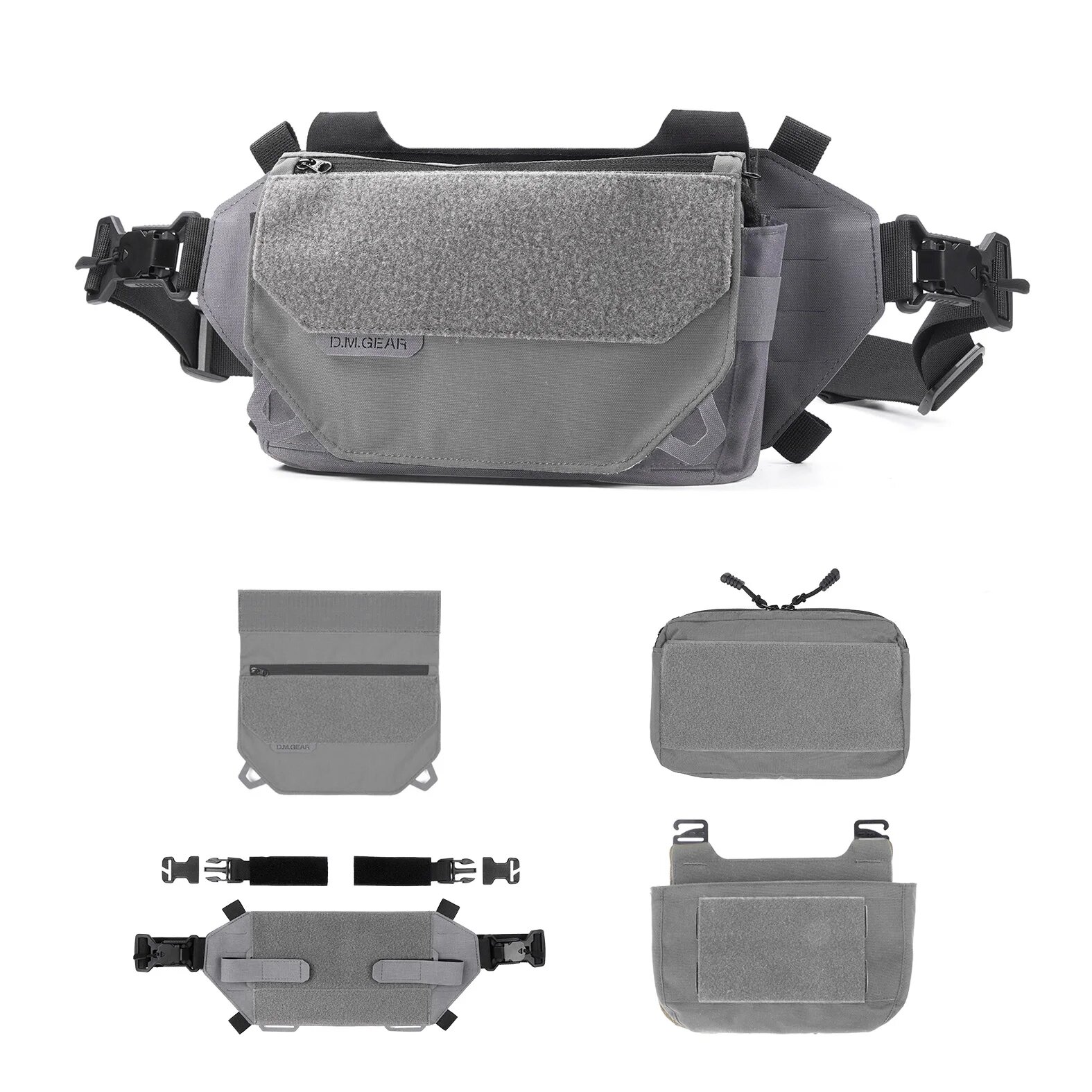 DMGear 1120X Многофункциональная поясная сумка Серый, Commuting Set-WG