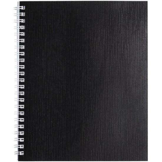 Тетрадь Hatber бумвинил, А5, 96 л, гребень, офсет №1, клетка, черная Metallic, , 96Т5бвВ1гр
