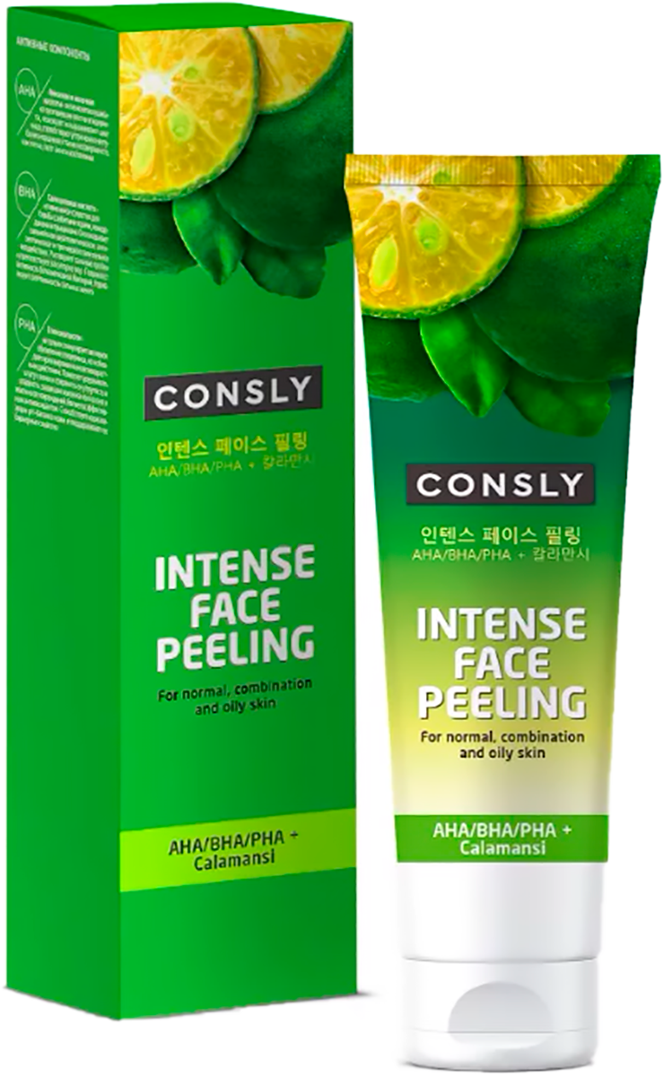 Отшелушивающий гель для интенсивного очищения, 120 мл, CONSLY