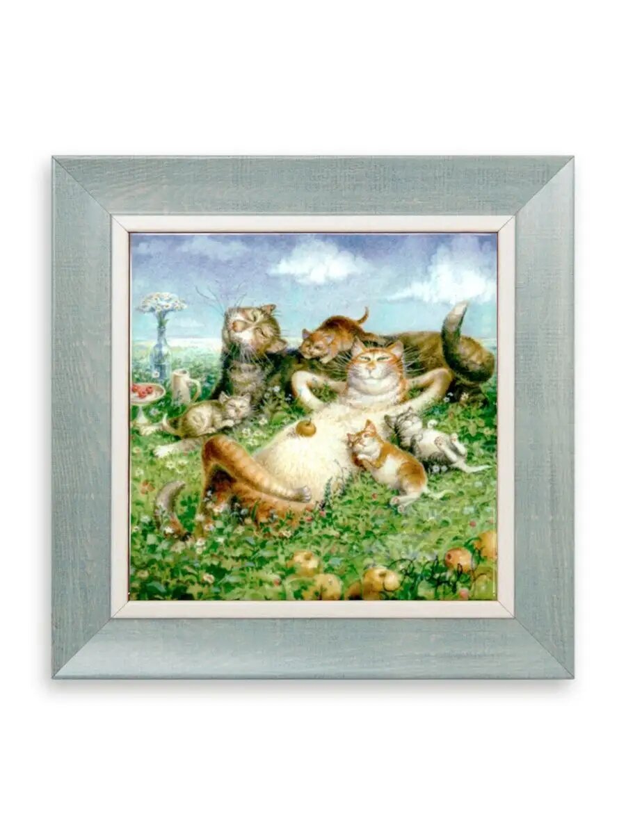 Картина на стену. Питерские коты