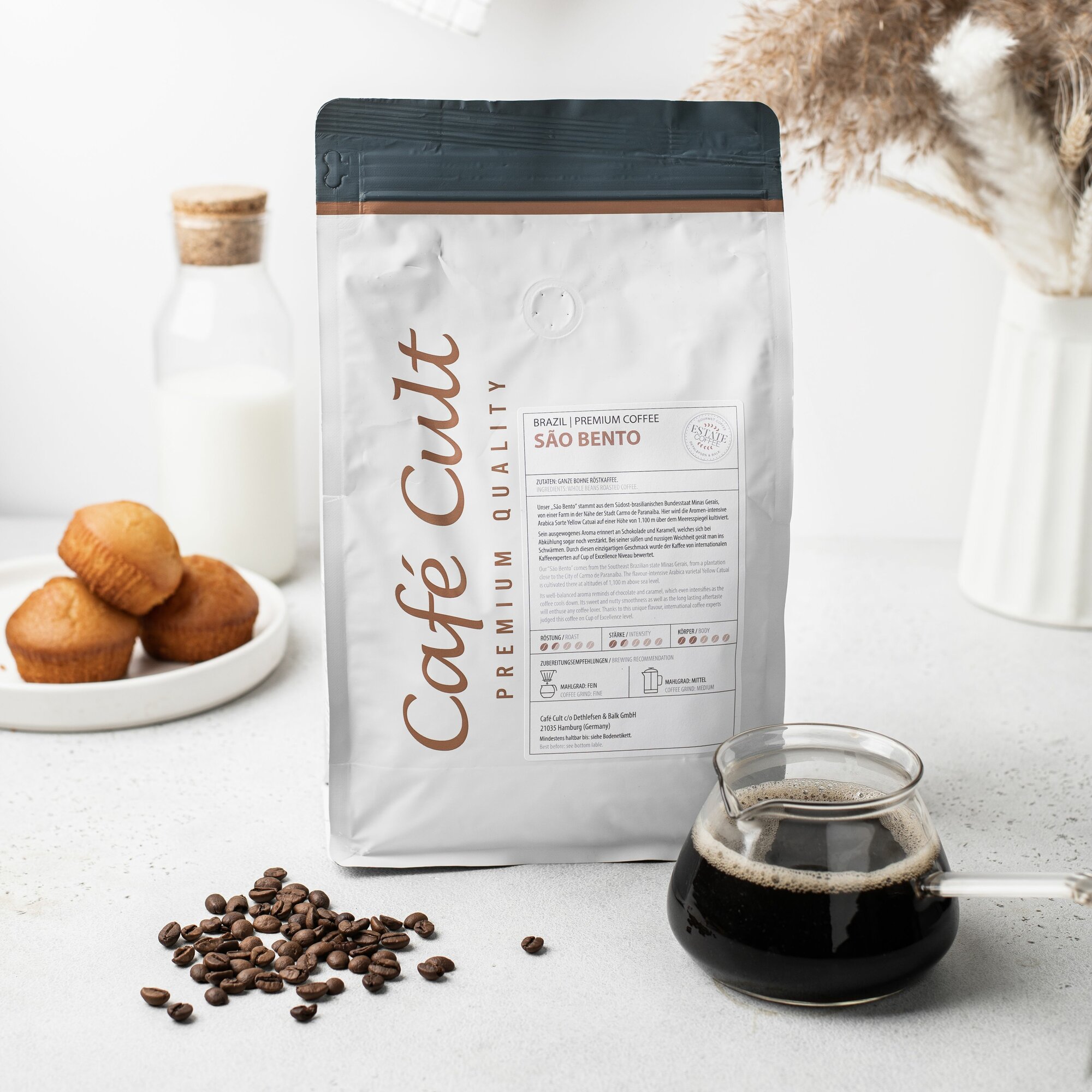 Кофе CafeCult Brasil Sao Bento 1 кг