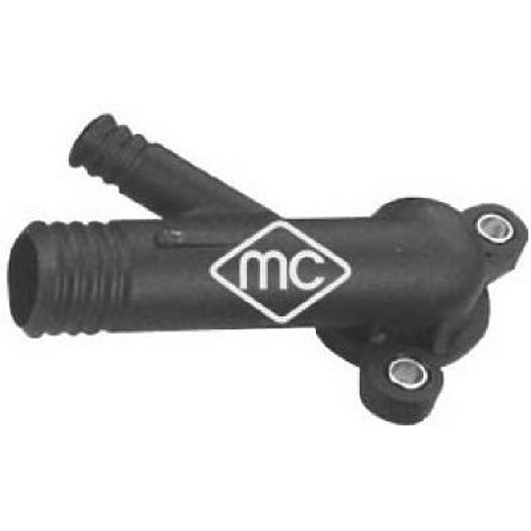 METALCAUCHO 03898 (11531739208 / 11531743679) фланец BMW (БМВ) e34 / e36 / z3 1.6 / 1.8 89-00 (охлажд. жидк)