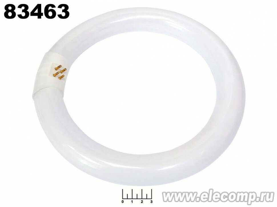 Лампа люминесцентная T8 22W/765 G10Q (FLU2) 6500K белый холодный Philips TL-E