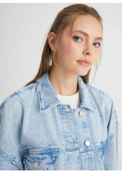 Куртка джинсовая Wrangler Базовая коллекция, размер M, светло-голубой — фото 1