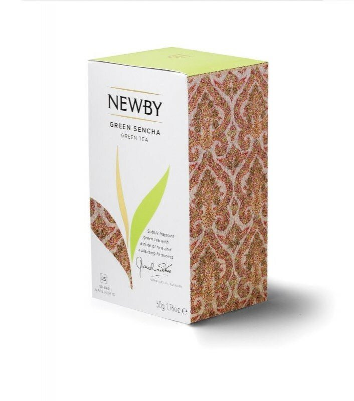 Чай "Newby" зелёный "Oriental sencha" 25 пак