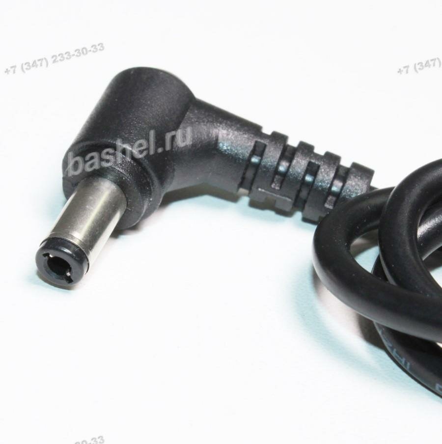 Шнур питания "хвост" для блока питания ноутбука HP/Asus/DNS/MSI/DEPO/iRU 5,5мм x 2,5мм 1,0 м CA-H5525-U