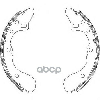 Колодки торм. барабанные Road house арт. 415400