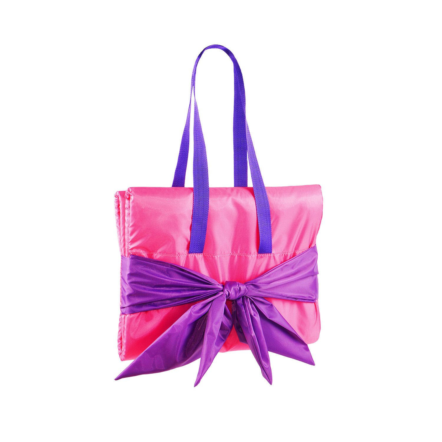 Сумка-матрас пляжный "Girl Style", с ручками, 150х42 см, Pink