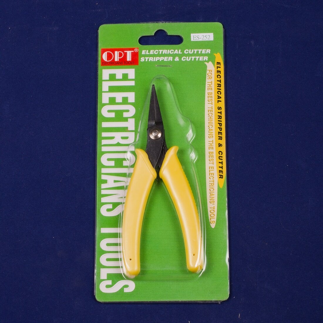 ES-252 OPT Тонкогубцы прямые 6" для точных работ, длина 140 мм