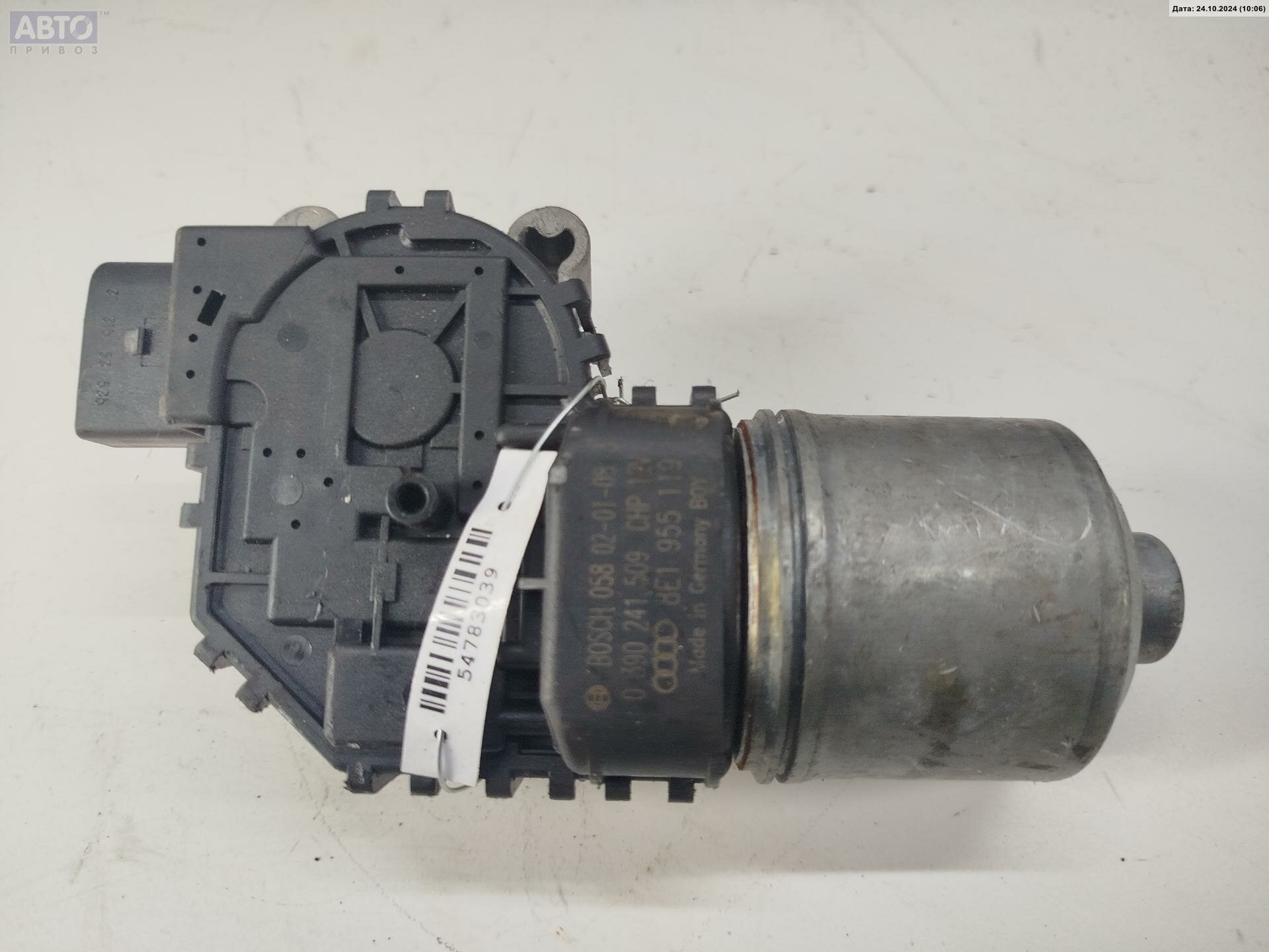 Двигатель стеклоочистителя переднего (моторчик дворников) Audi A4 B6 (2001-2004)