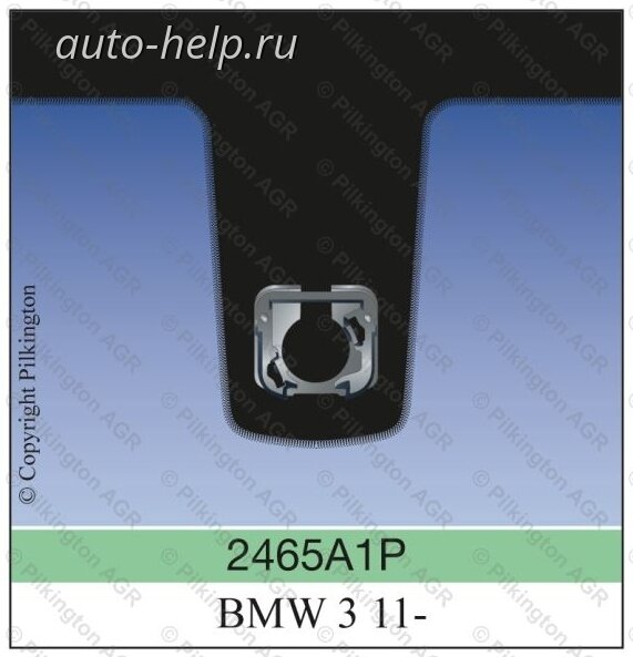 PILKINGTON BMW Лобовое VIN solar