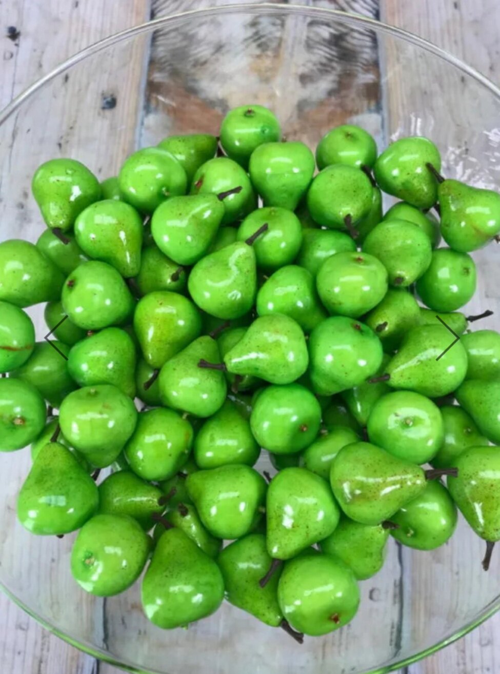 Декоративные фрукты муляжи "Груша"