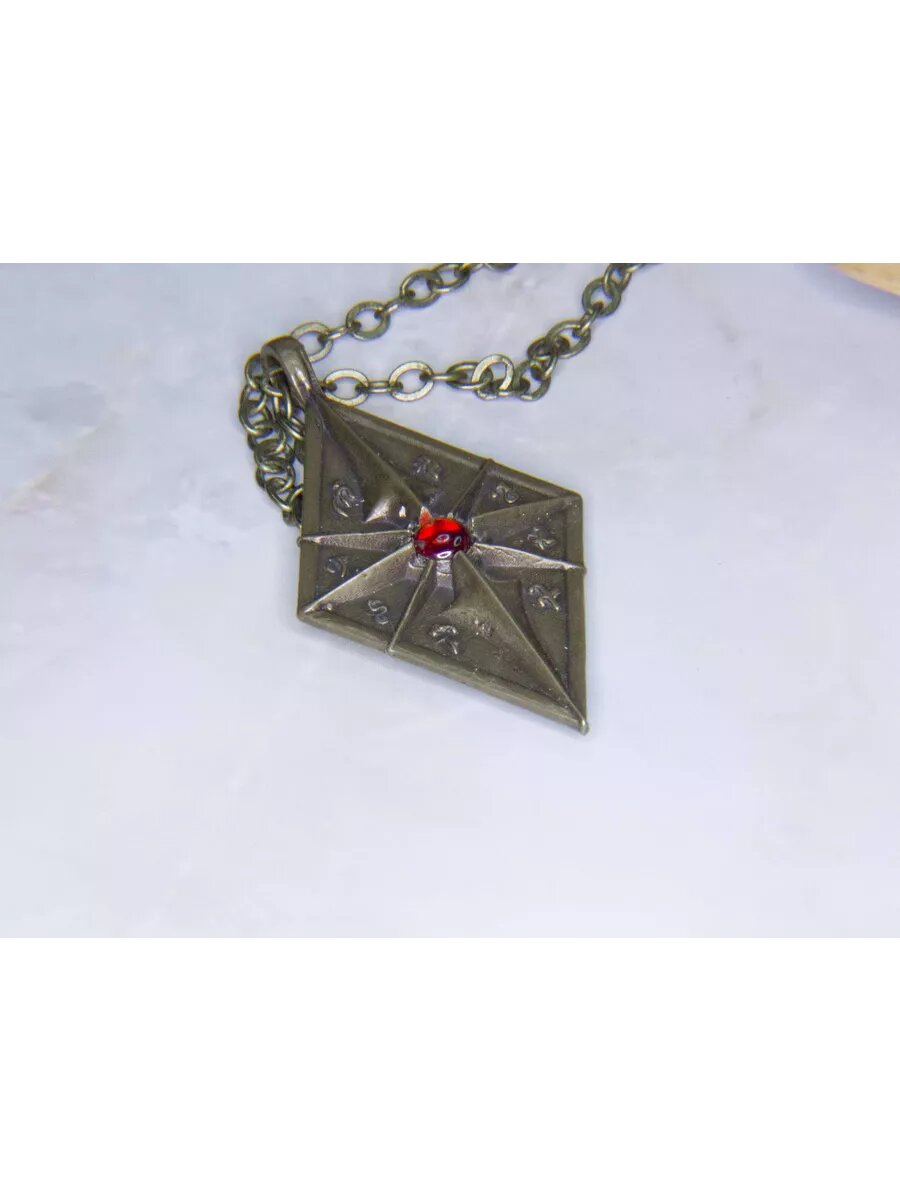 Колье, сердолик