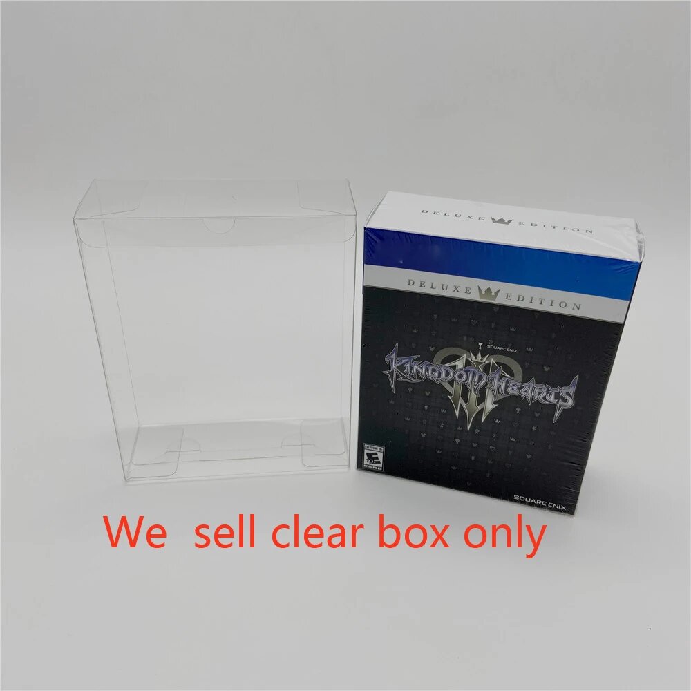 Прозрачная коллекционная коробка для PS4 для Kingdom Hearts, ограниченная серия, Platinum Edition, специальная версия, специальный дисплей Prote