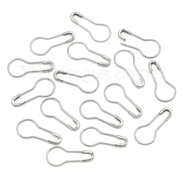 Металлические булавки для вязания 100 шт. Silver