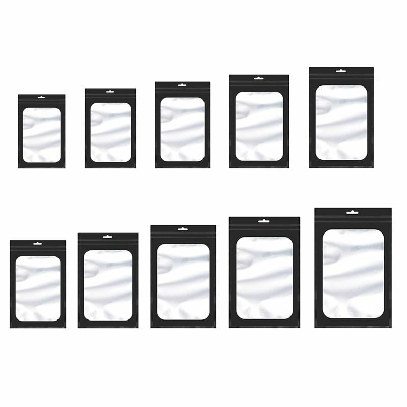 Герметичные пакеты с замком зиплок для хранения продуктов, многоразовые пищевые пакеты, удобный набор 100 шт и дома