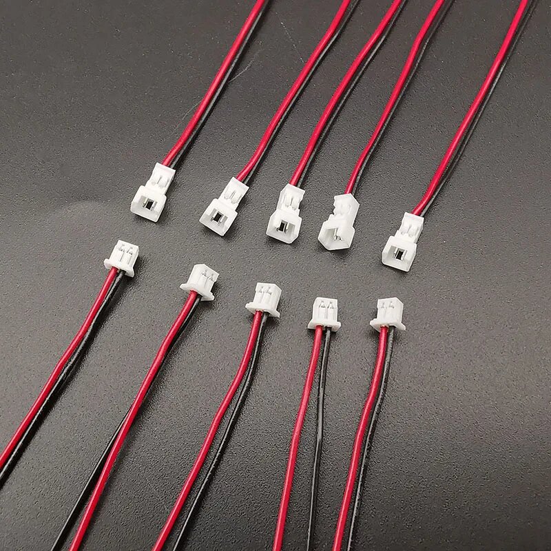 5 пар разъемов JST 1.25 мм 2-контактных