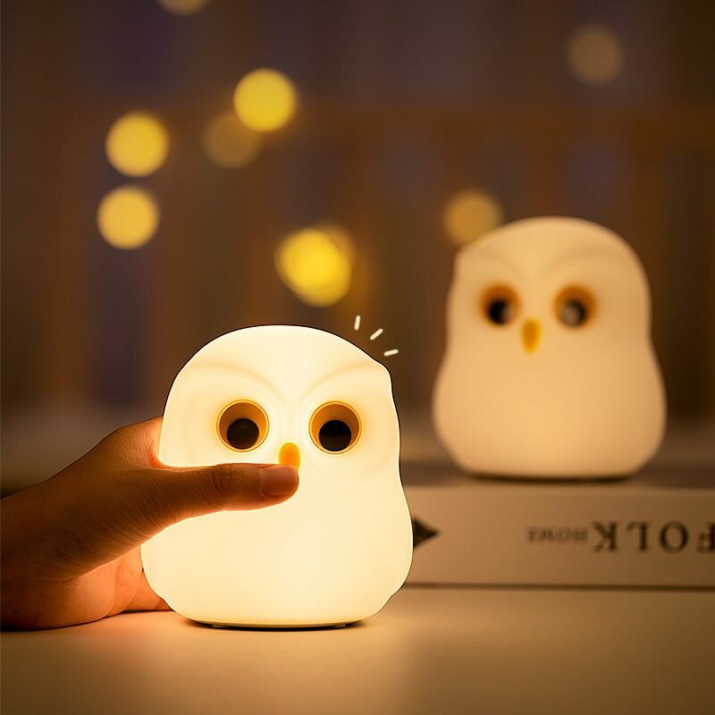 Owl Symphony, индукционный светодиодный ночник, подходит для детей и подруг