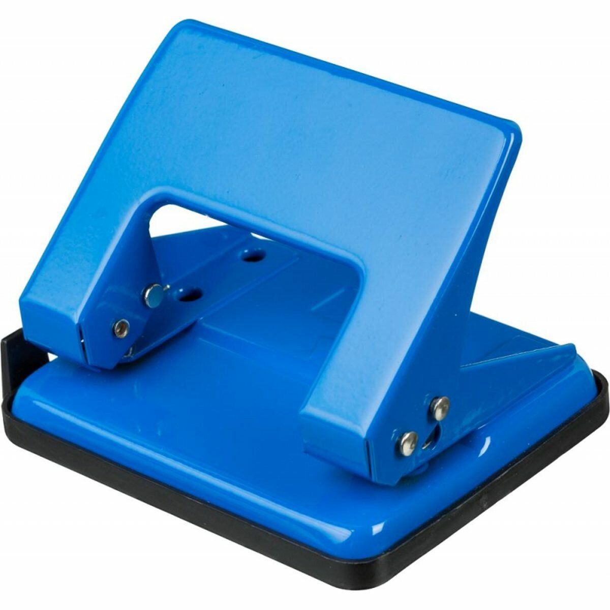 Дырокол Attache Economy, до 20 листов, линейка, синий