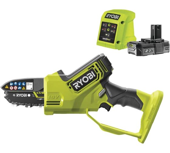 Бесщеточная цепная пила Ryobi ONE+ 18В RY18PSX10A-120 10 см 5133005434