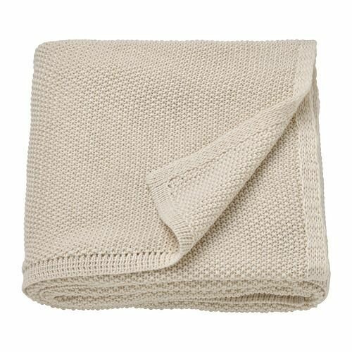 Вязанный плед IKEA HUMLEMOTT