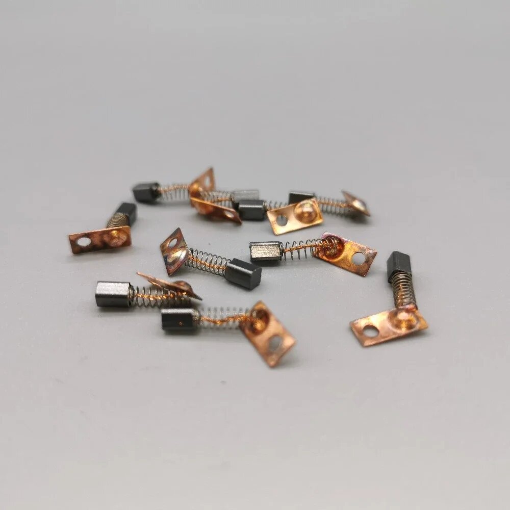 Насадки для маникюрного сверла KLLGA, угольные щетки, 10 шт. 10 pcs Strong