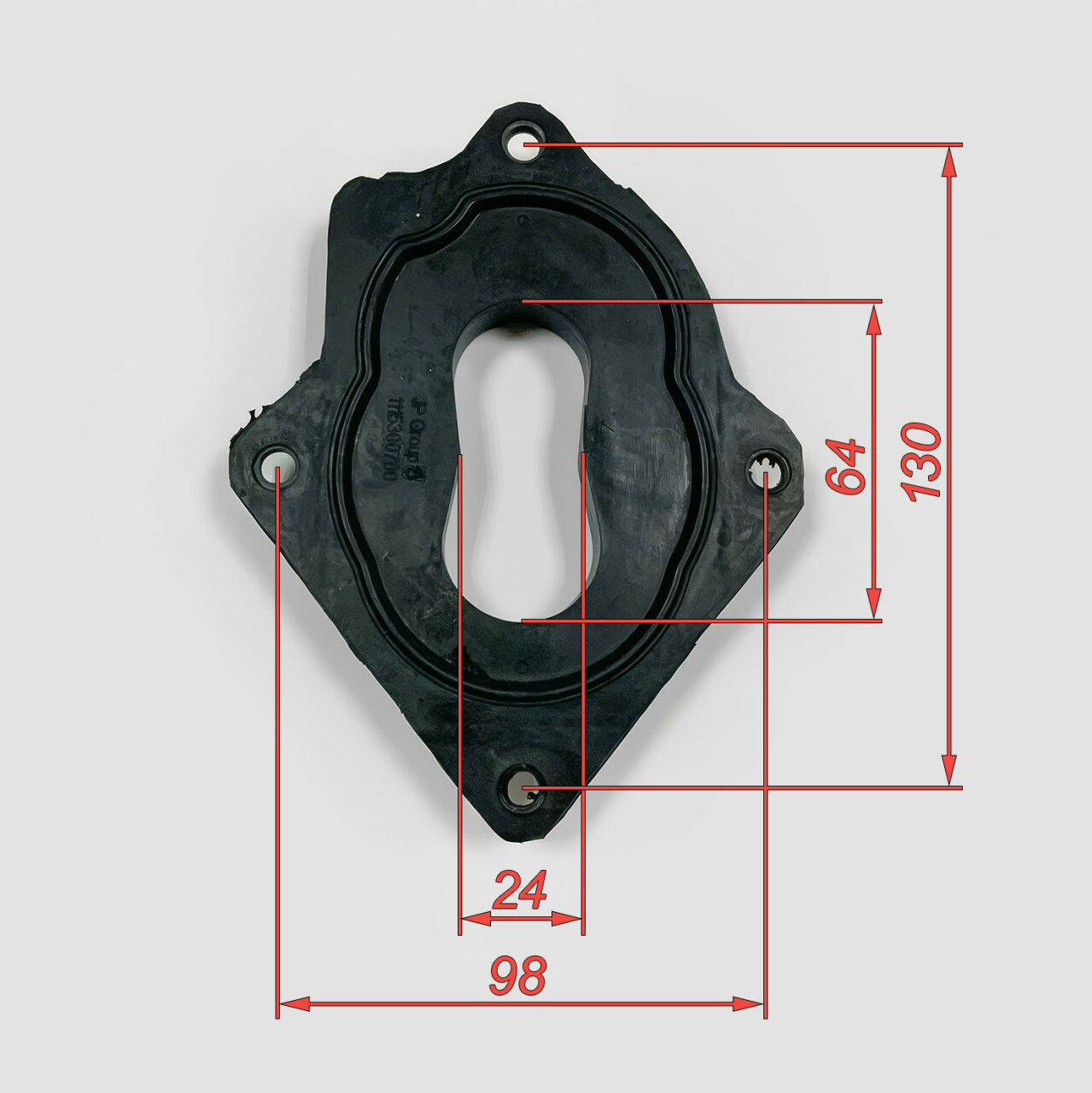 Фланец карбюратора VW Passat B3 1.6 (JG)