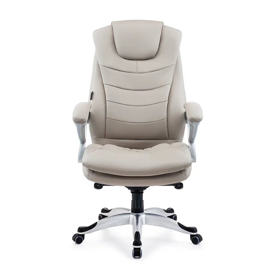 Кресло компьютерное 2065 "Patrick" Premium Эко кожа, цвет жемчужный, pearl