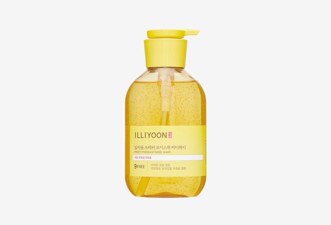 Освежающий гель для душа ILLIYOON fresh moisture body wash 500 мл