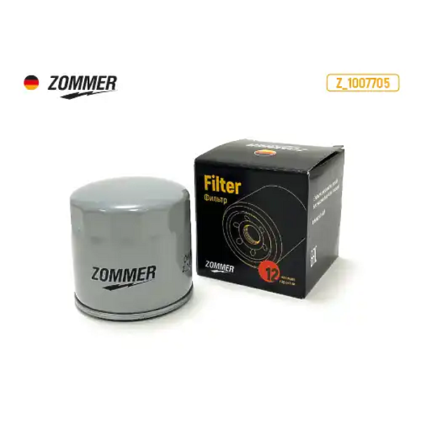 ZOMMER Z1007705 фильтр масляный Ford (Форд) fiesta, focus2, focus3, c-max, ecosport, fusion, kuga, mondeo, Transit (Транзит) connect