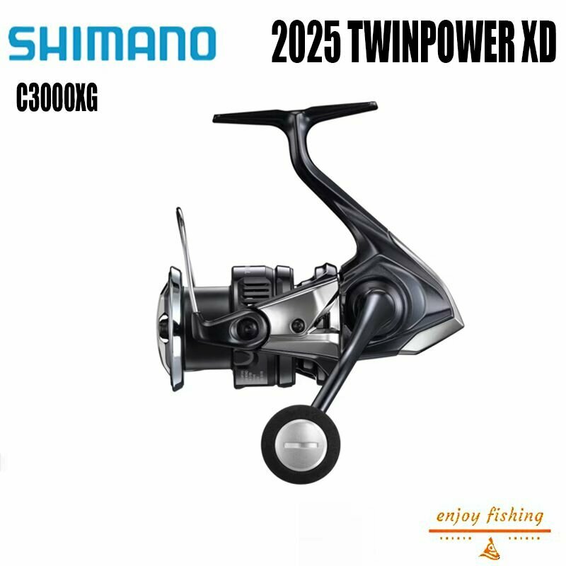 2025 SHIMANO TWINPOWER XD C3000XG Рыболовная катушка Рыболовные снасти