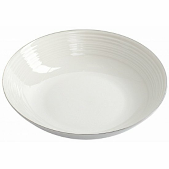 Тарелка суповая Fioretta FIESTA белый 22 см (TDP722)